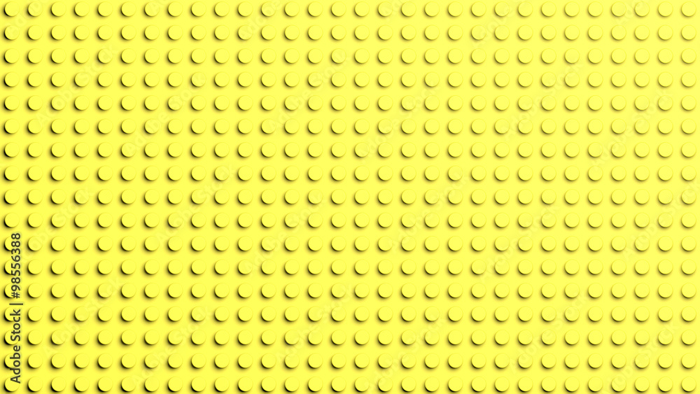 Connected yellow lego blocks abstract background. Stock Illustration ...