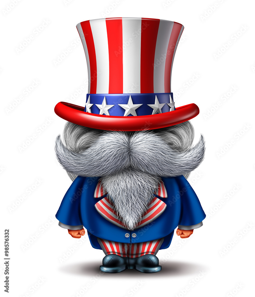 Uncle Sam Character Stock Illustration | Adobe Stock