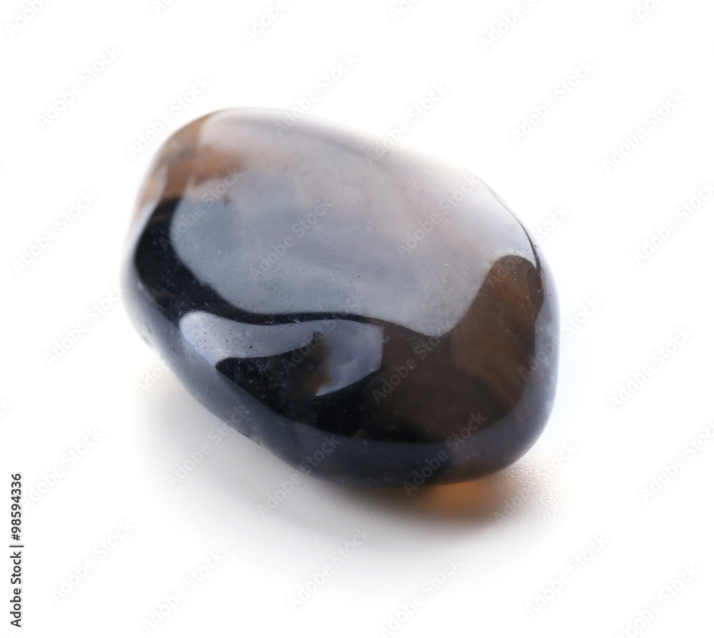 Black onyx isolated on white background Stock Photo | Adobe Stock