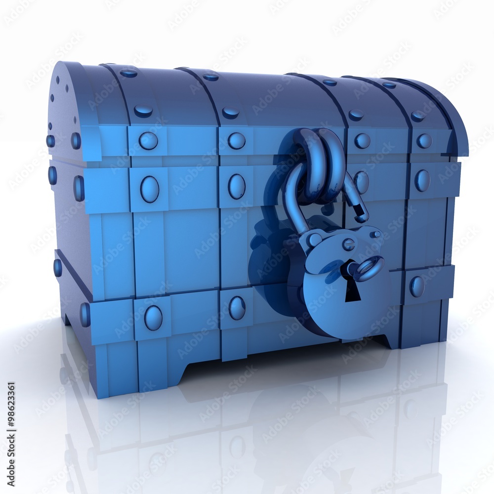 cartoon chest Stock Illustration | Adobe Stock