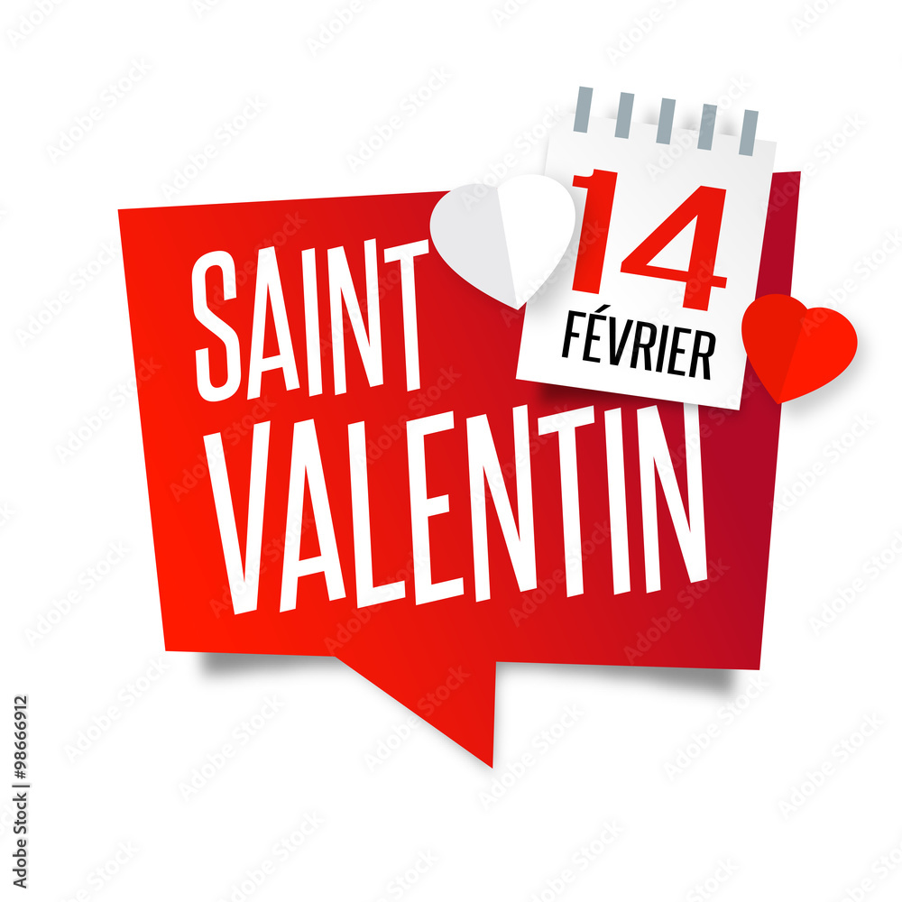 Vecteur Stock Saint Valentin - 14 février | Adobe Stock