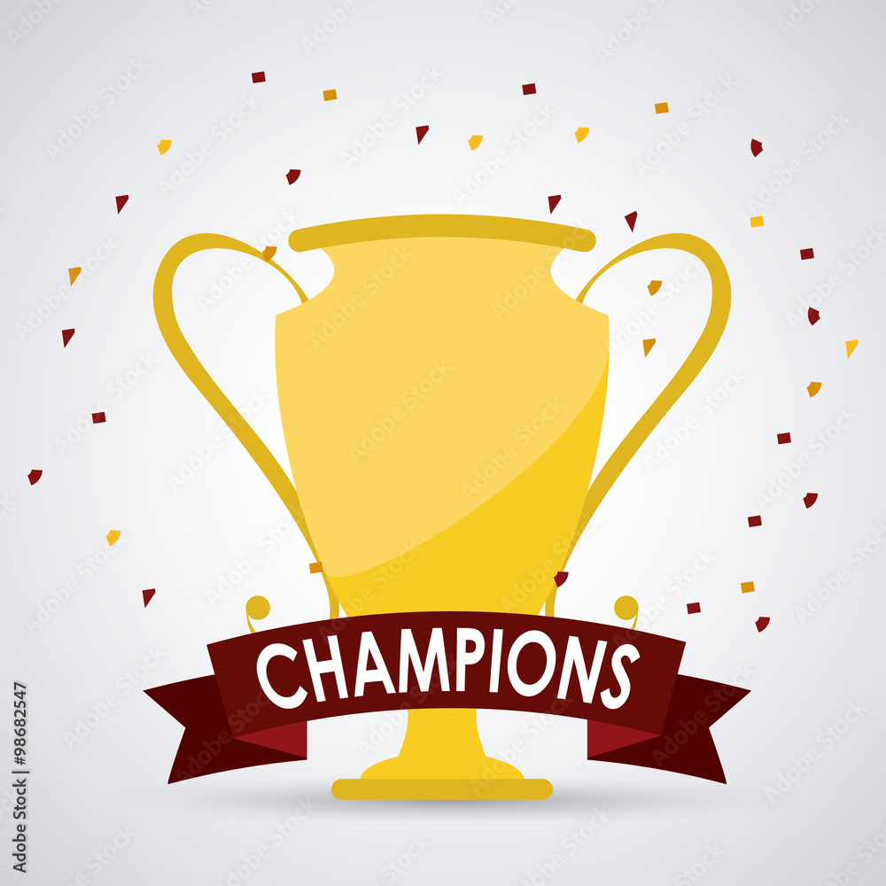 Winner icon design Stock Vector | Adobe Stock