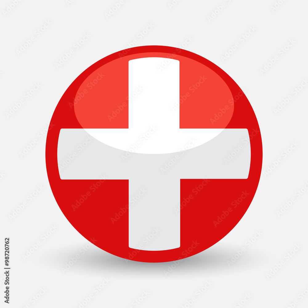 Medical cross icon. Medical cross sign. Medical cross symbol. Vector ...