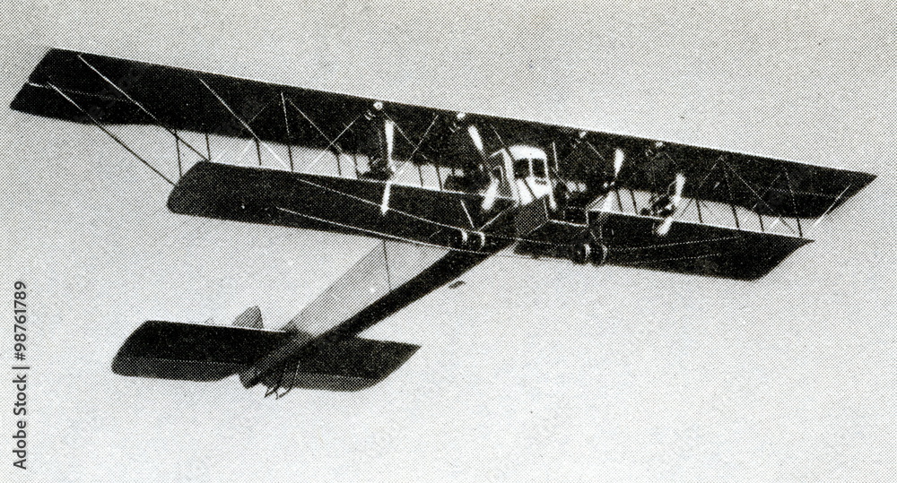 Russian World War I bomber "Ilya Muromets" Stock-Foto | Adobe Stock