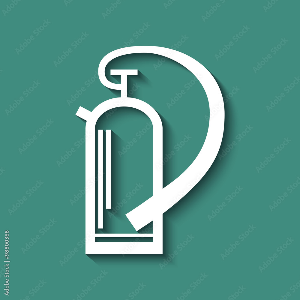 Vecteur Stock Logo extincteur. | Adobe Stock