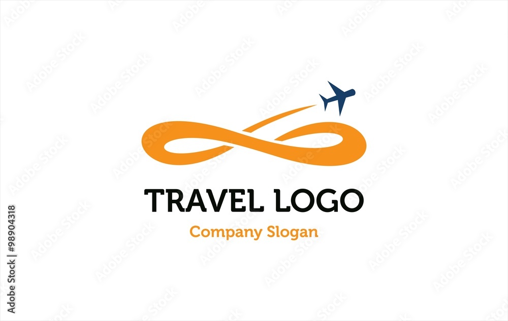infinity travel Stock Vector | Adobe Stock