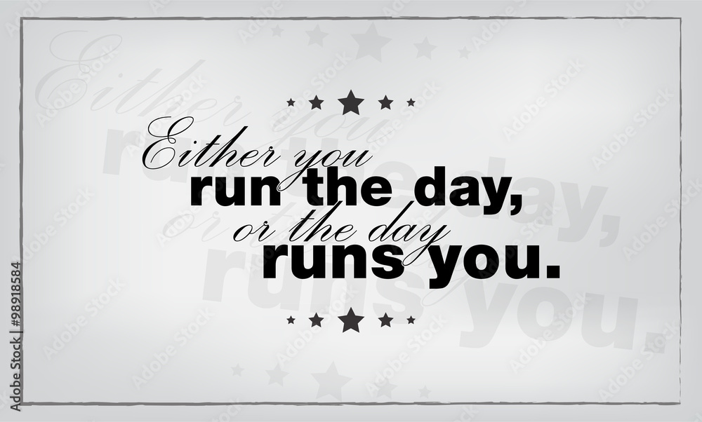 Minimalist motivational poster vector de Stock | Adobe Stock