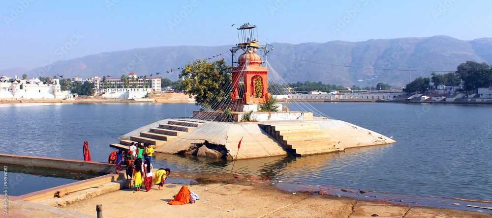 Brahma Ghat - Pushkar Lake / Inde Stock Photo | Adobe Stock