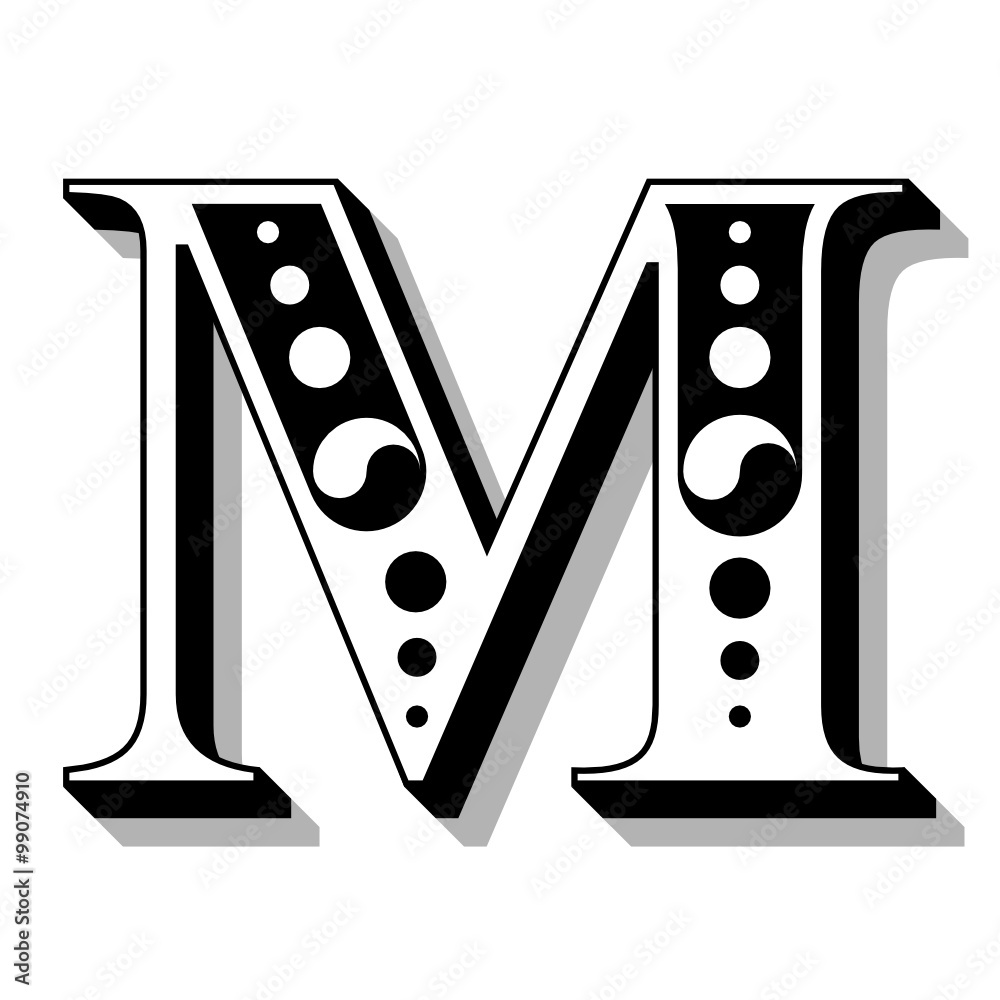 Letter M In Different Fonts