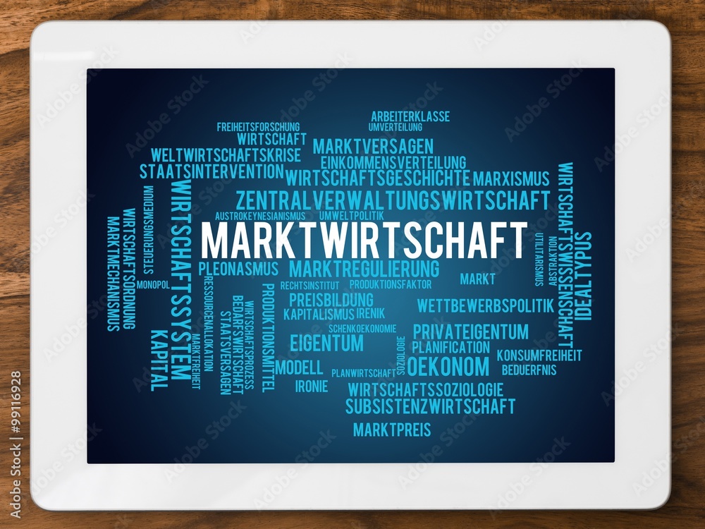 Marktwirtschaft Stock-Illustration | Adobe Stock