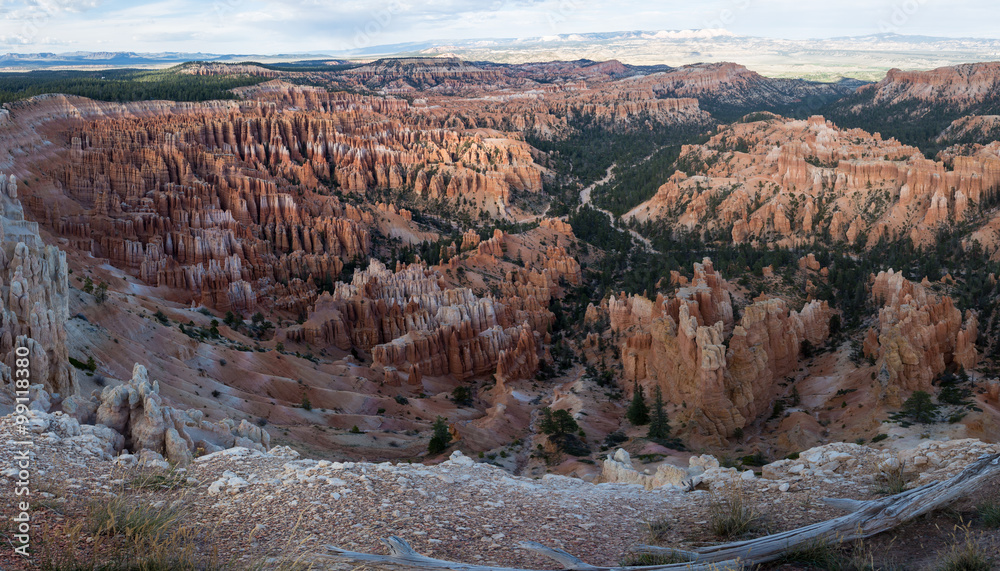 Bryce Canyon, Hoodoos, Felspyramiden, Amphitheater, Rim Trail ...