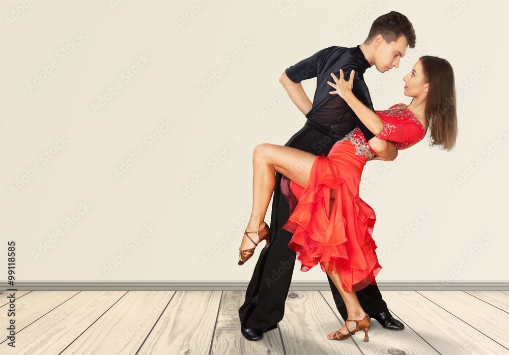 Salsa Dancing. Stock-Foto | Adobe Stock