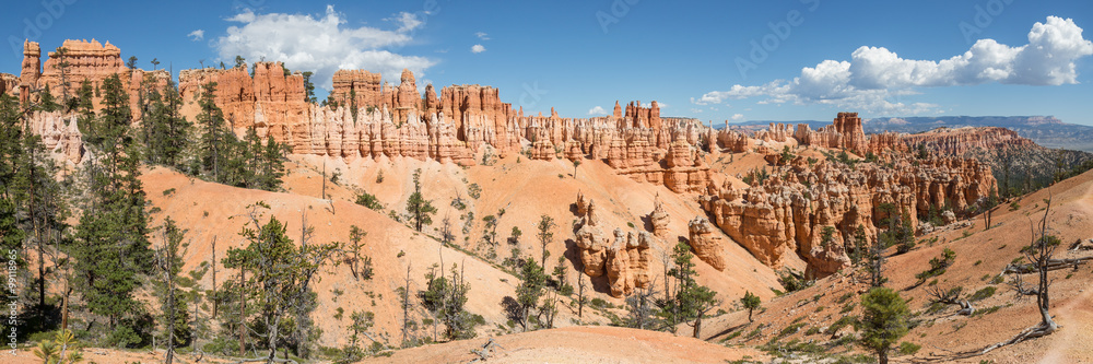 Bryce Canyon, Hoodoos, Felspyramiden, Amphitheater, Rim Trail ...