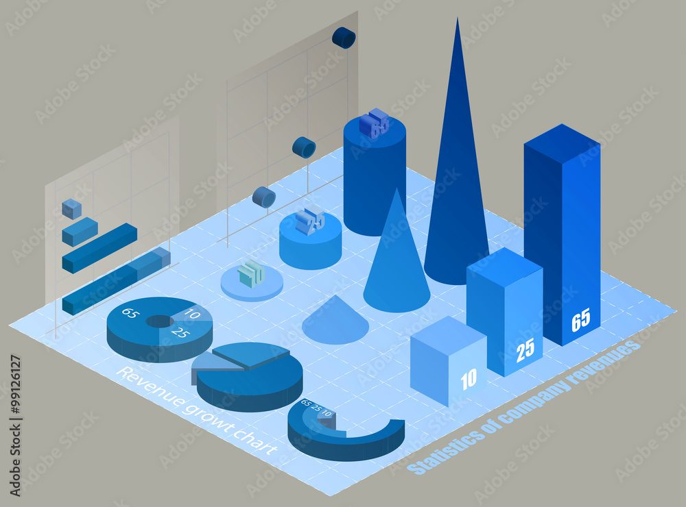 Different types of charts / Sample Corporate infographics for ...