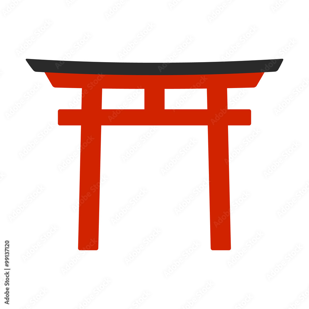 Quottomoe Japan Japanese Shinto Symbol Plain Simple
