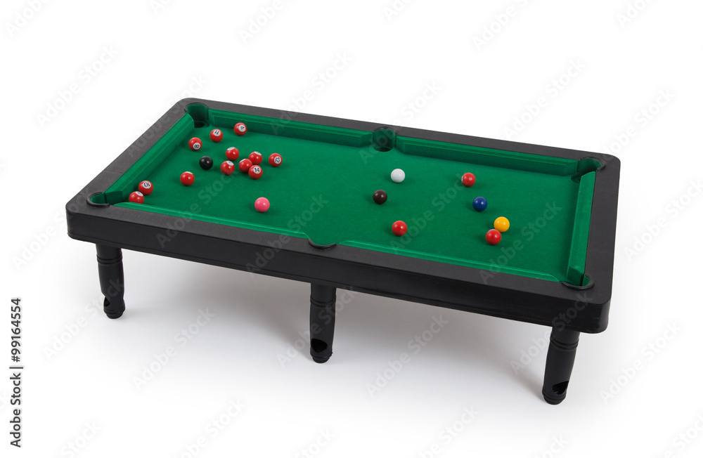 Miniature billiard table Stock Photo | Adobe Stock