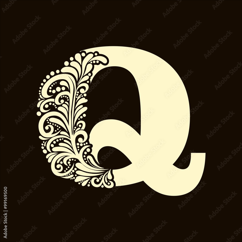 Capital Letter Q