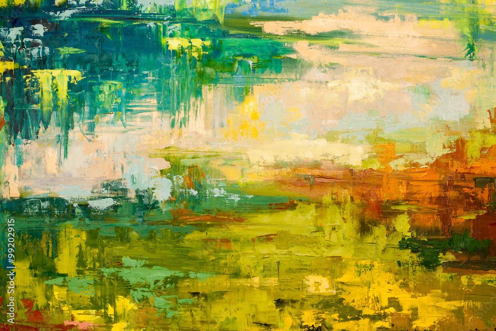 Abstract art background. Oil painting on canvas. Colour texture Stock ...
