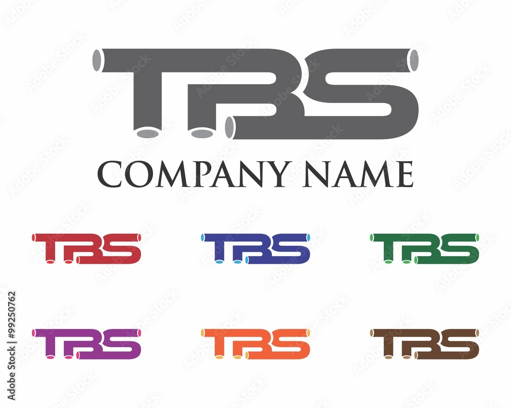 TBS Letter Logo Stock Vector | Adobe Stock