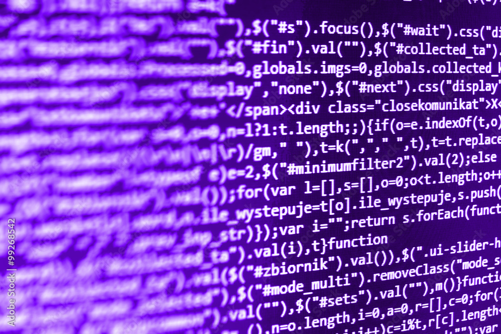 Computer source code programmer script developer. Modern technology ... Computer source code programmer script developer. Modern technology ...