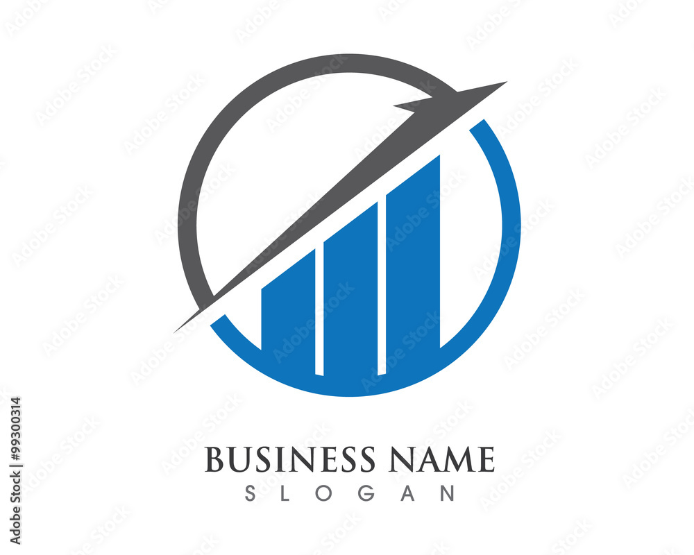 Finance logo Stock Vector | Adobe Stock