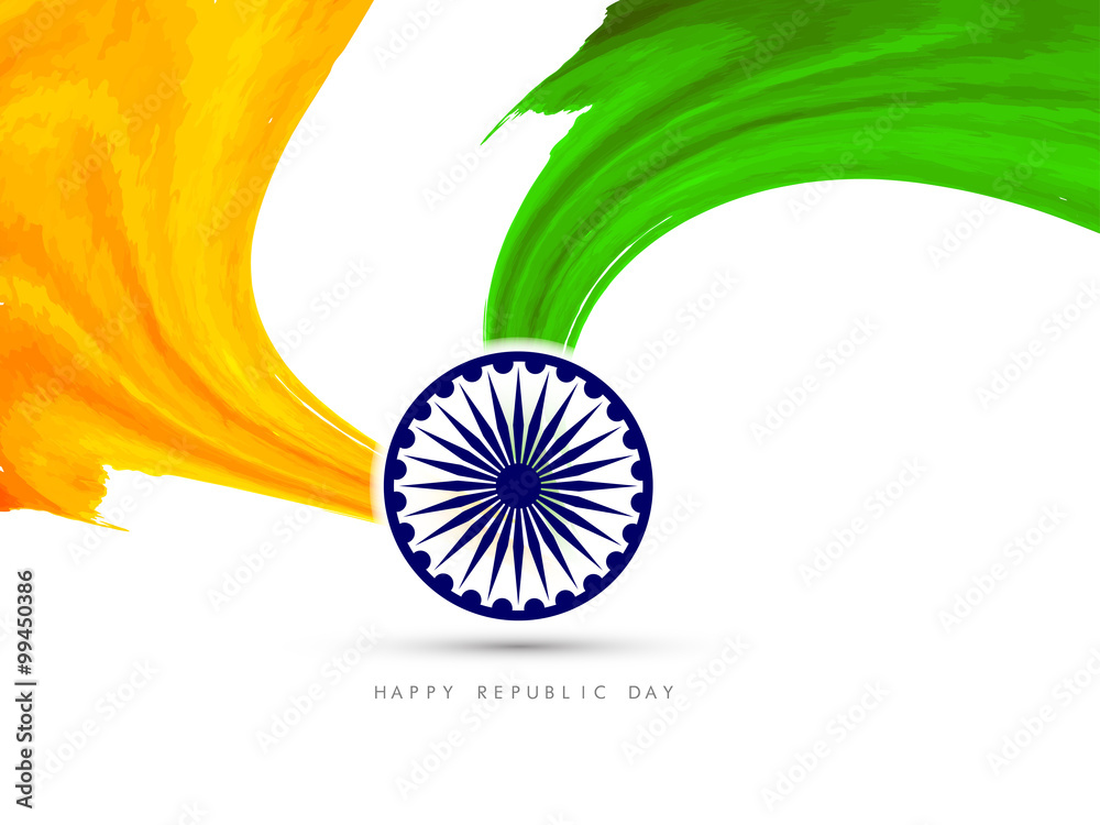 Indian Flag Background Design