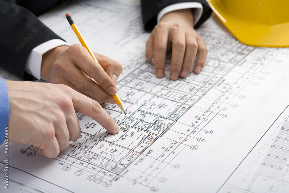 The blueprints Stock Photo | Adobe Stock