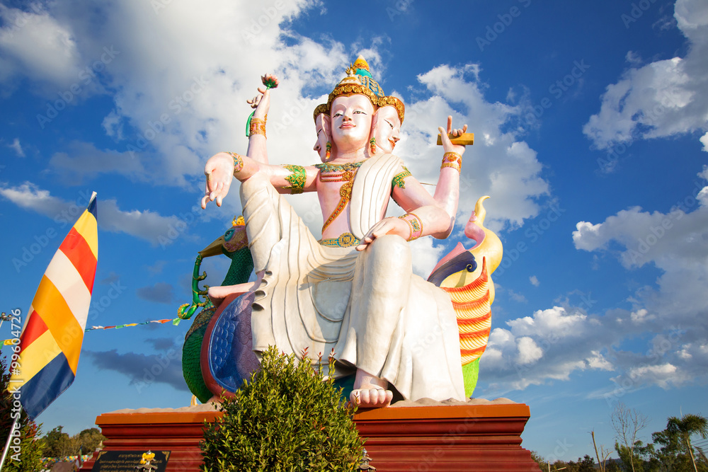 The biggest Brahma, the Hindu God of Creation, is located at ...
