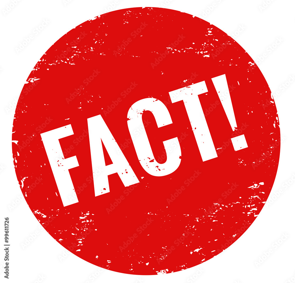Fact stamp red grunge Stock Vector | Adobe Stock