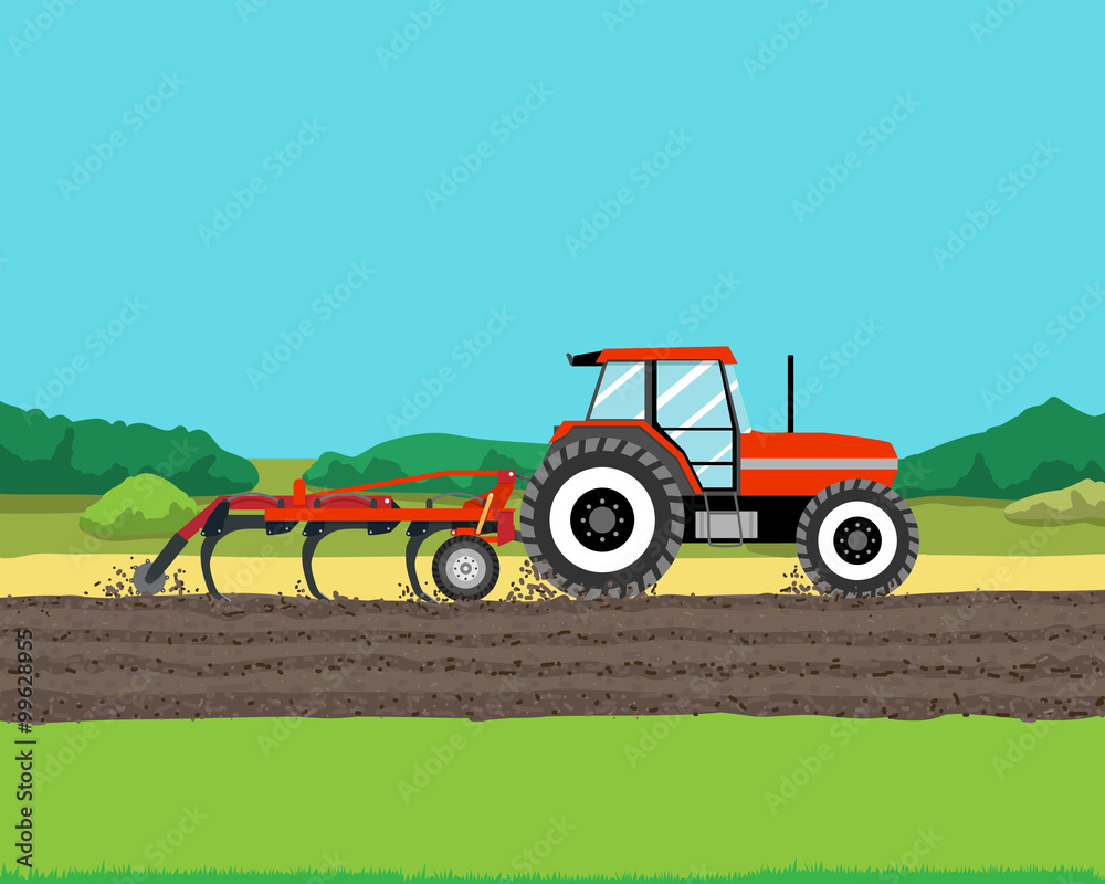 Plowed Field Clipart
