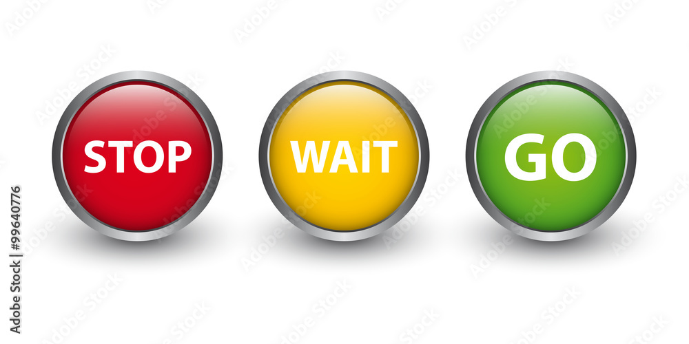 Stop And Wait Clipart