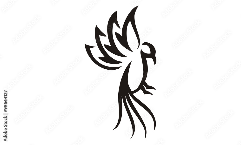 Tribal Bird Designs
