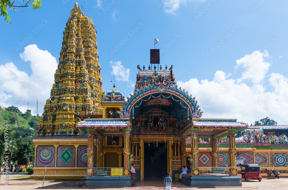Sri Muthumariamman Kovil Temple in Matale Stock Photo | Adobe Stock