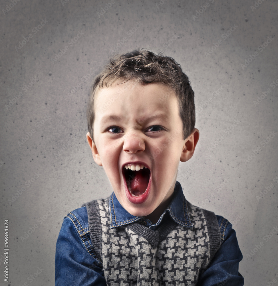 Shouting child Photos | Adobe Stock