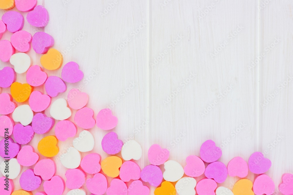 Conversation Hearts Border