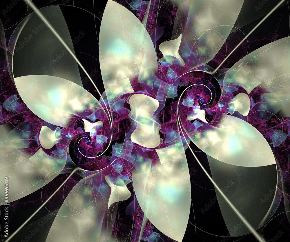 Computer generated fractal artwork Stock Illustration | Adobe Stock