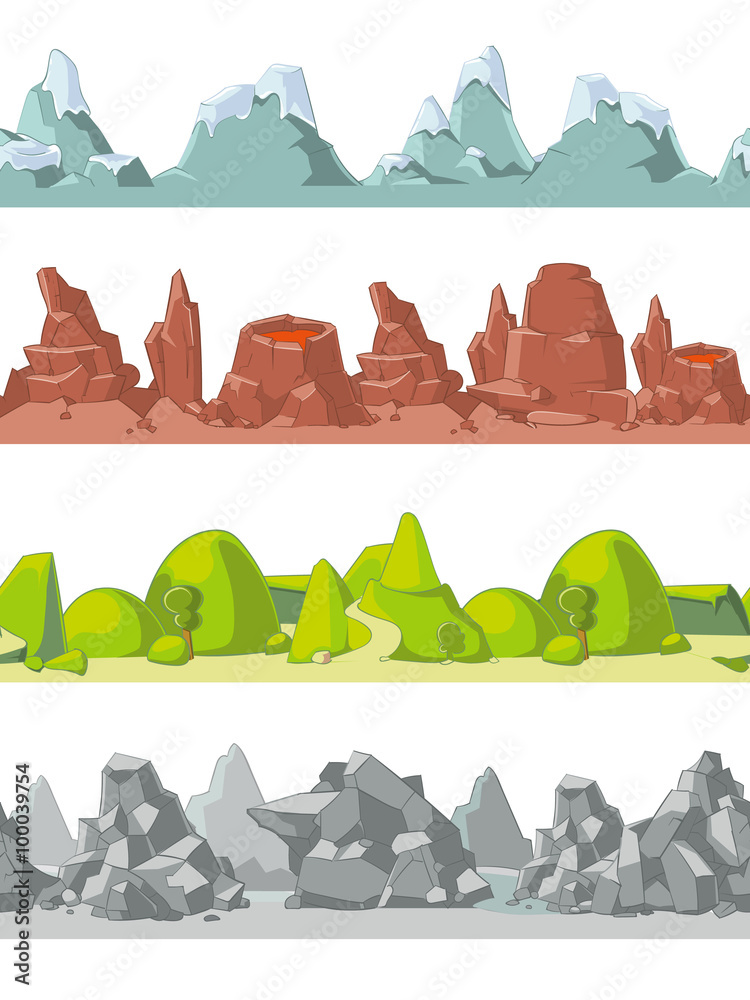 Mountain Rock Vector