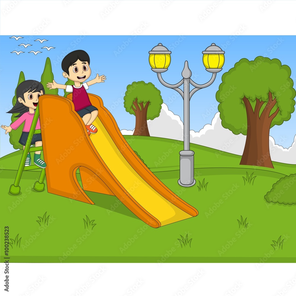 Rock Slide Clipart