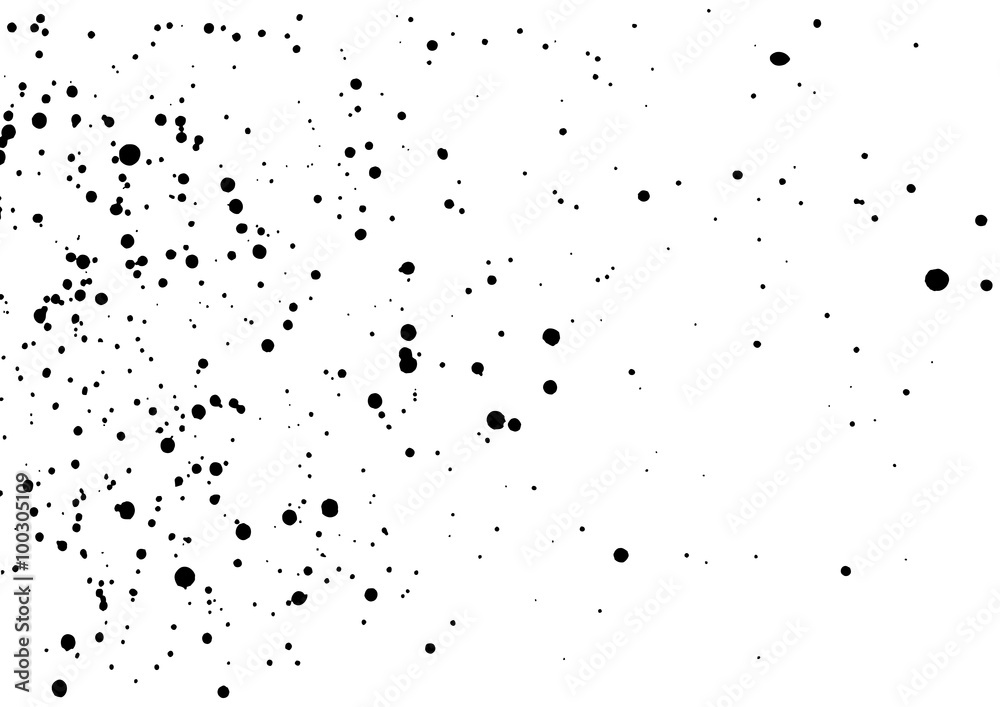 Dust overlay, distress grunge dirty grain vector texture, Simply Grainy ...