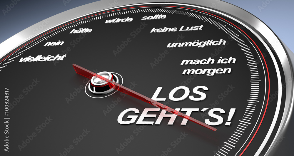 Los geht´s Stock-Illustration | Adobe Stock