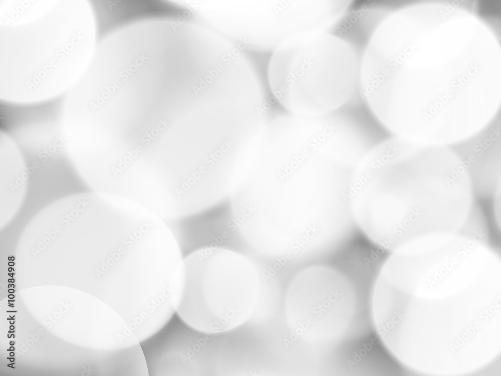 White Bokeh Texture