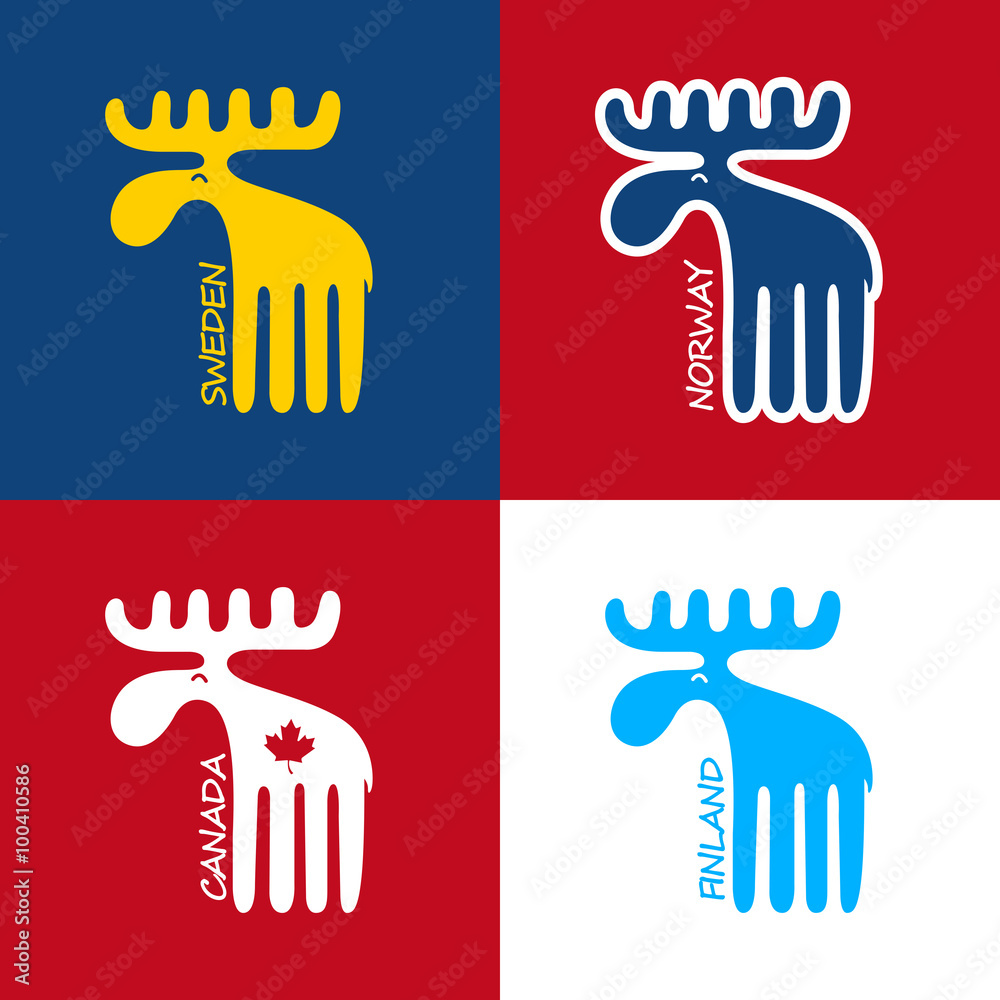 Canadian Symbols Moose