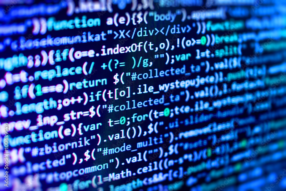 Computer Source Code Programmer Script Developer Modern Technology 6105