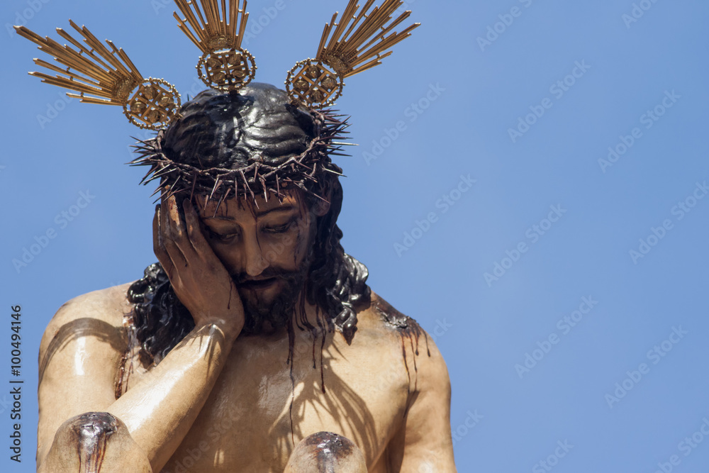 Jesús de la humildad, semana santa de Sevilla Stock Photo | Adobe Stock