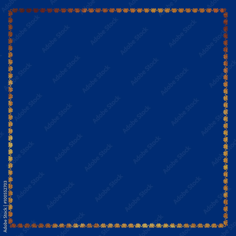 gold texture frame border simple on blue background Stock Photo | Adobe ...