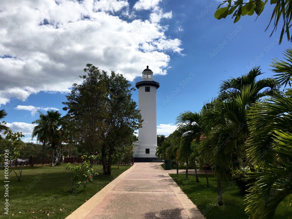 Punta Higuero Lighthouse Stock Photo | Adobe Stock