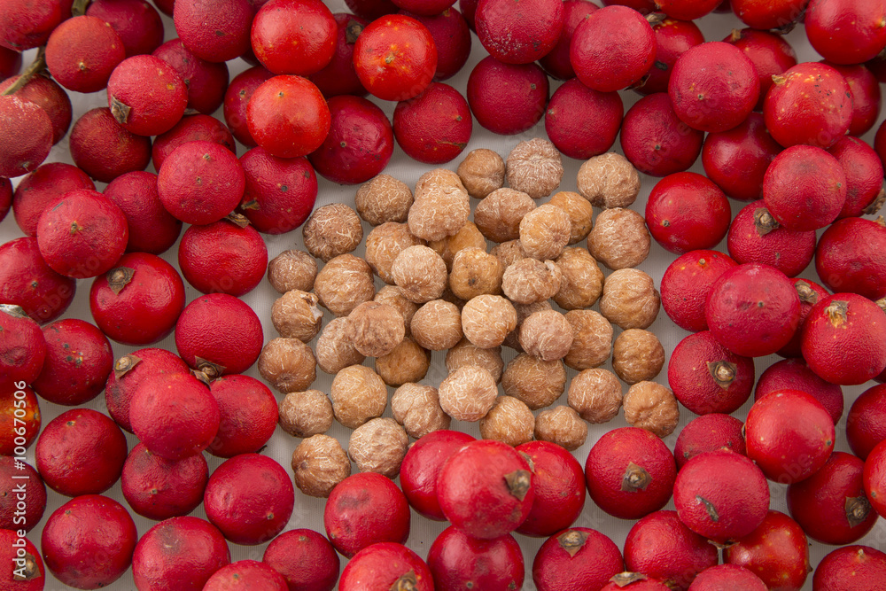 Corozo fruta tropical. Stock Photo | Adobe Stock