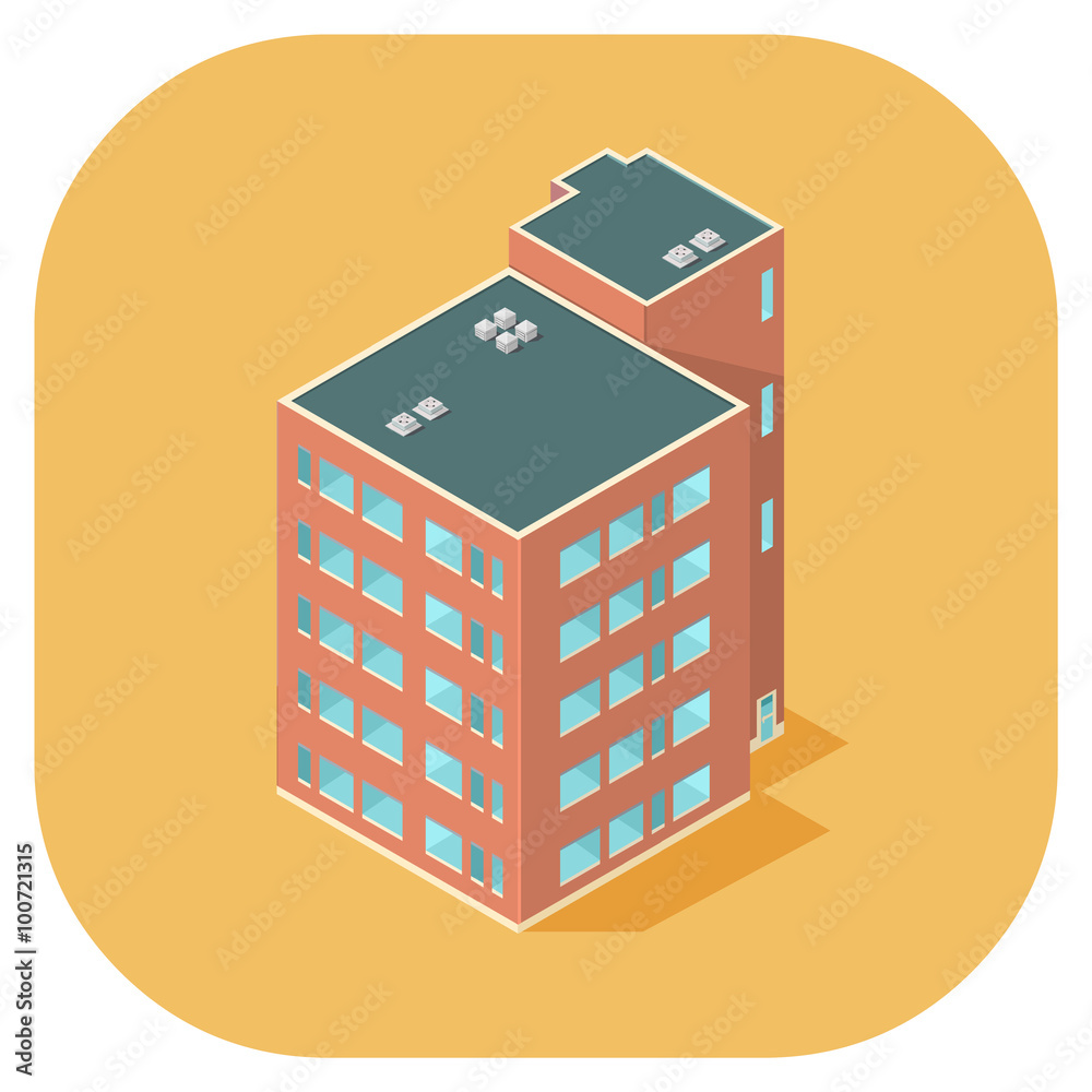 Office Building Icon Vector