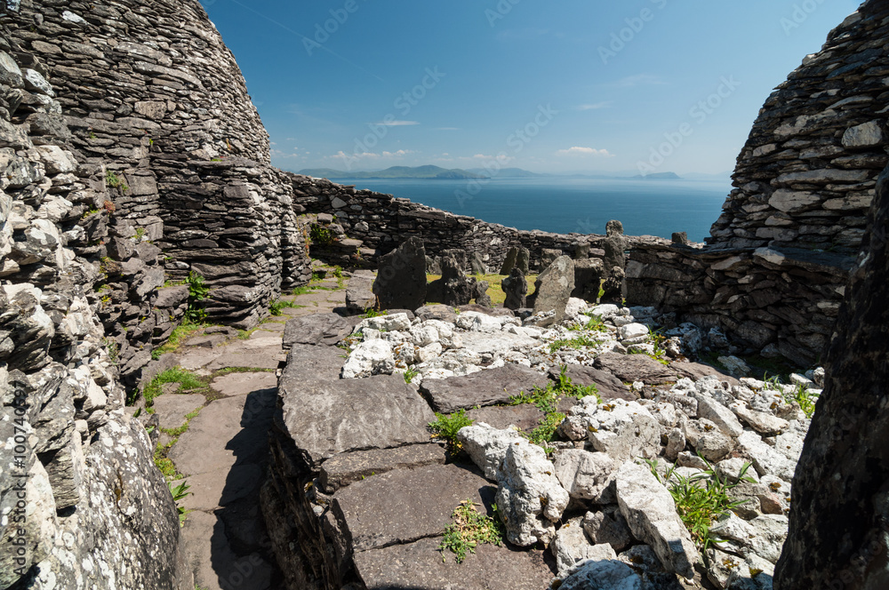 Skellig Michael, UNESCO World Heritage Site, Kerry, Ireland. Star Wars ...