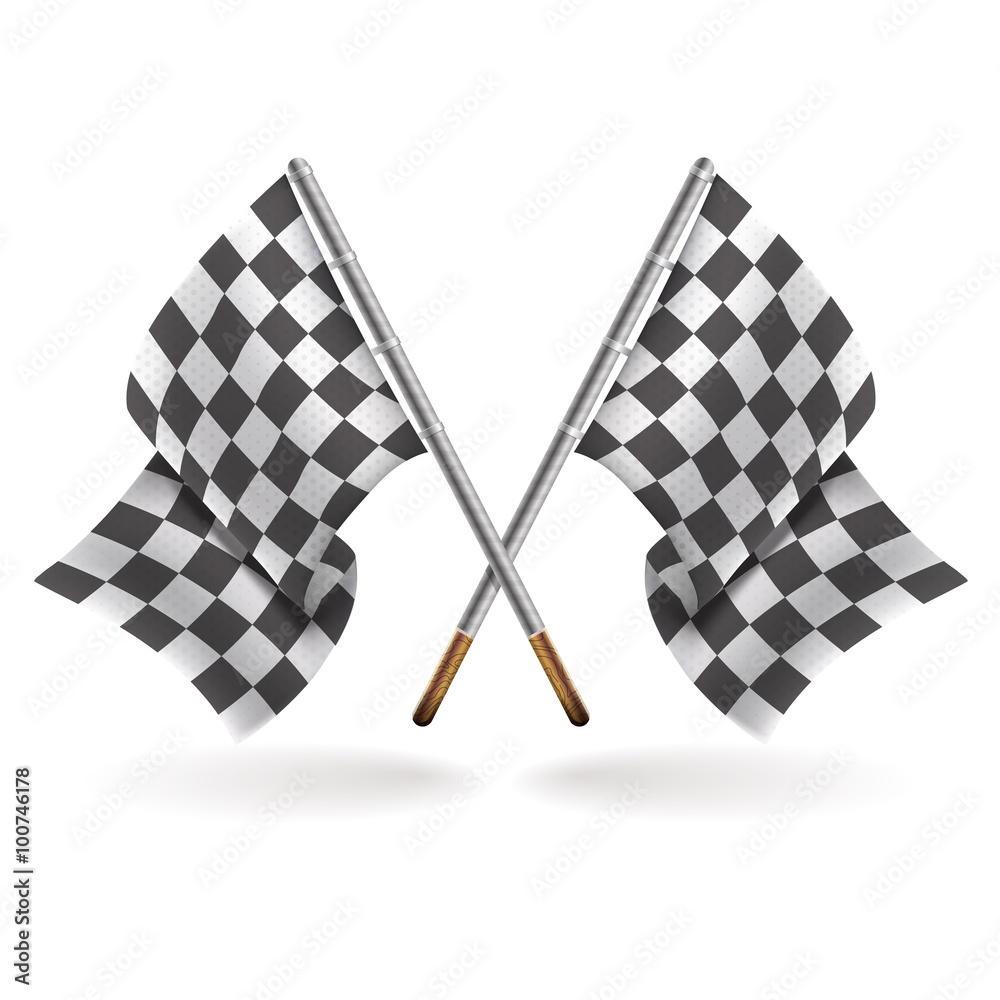 Poster Racing formula 1 flags isolated on light background – Wall Art ...